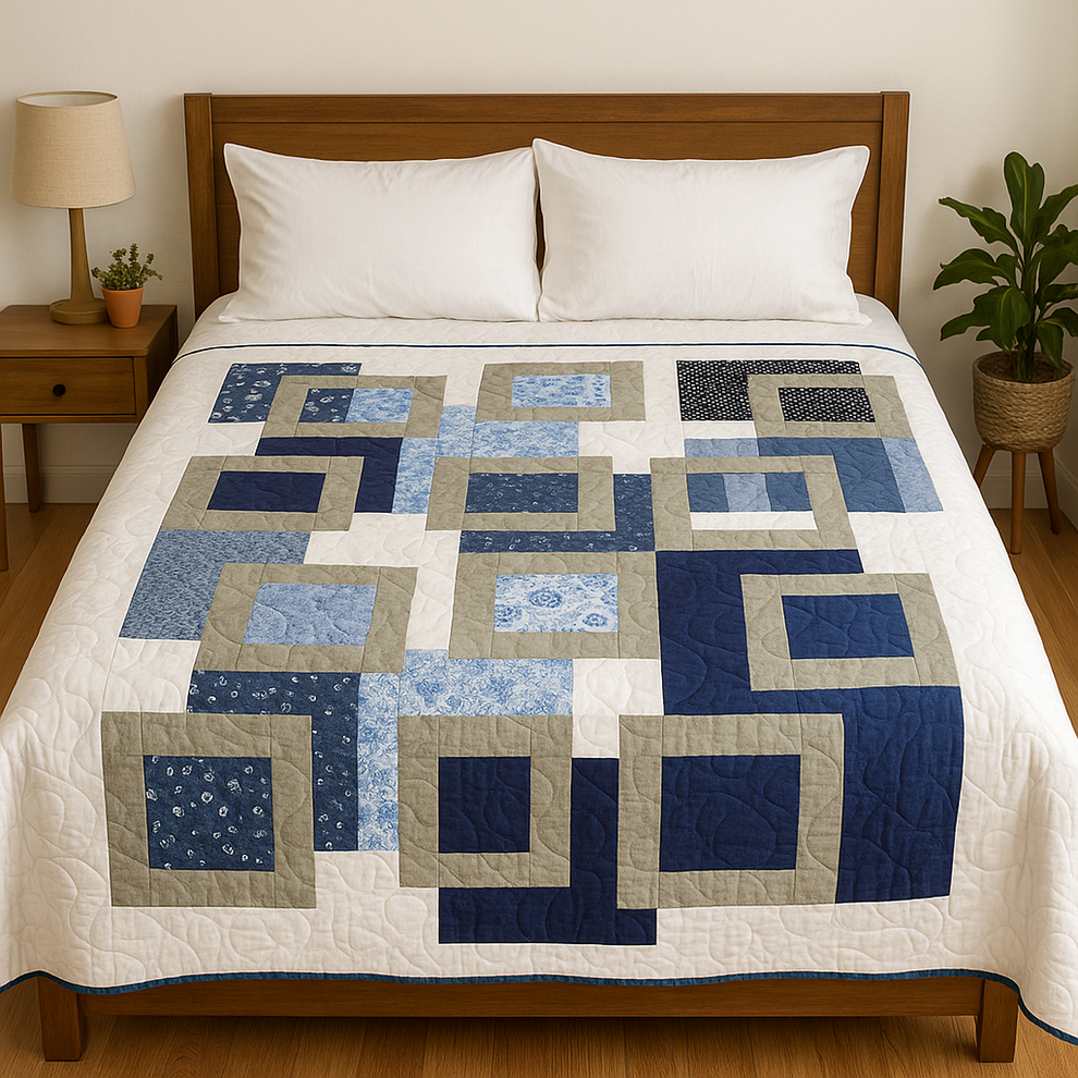 GROVELEN™ FLOATING WINDOWS QUILT PATTERN – Grovelen