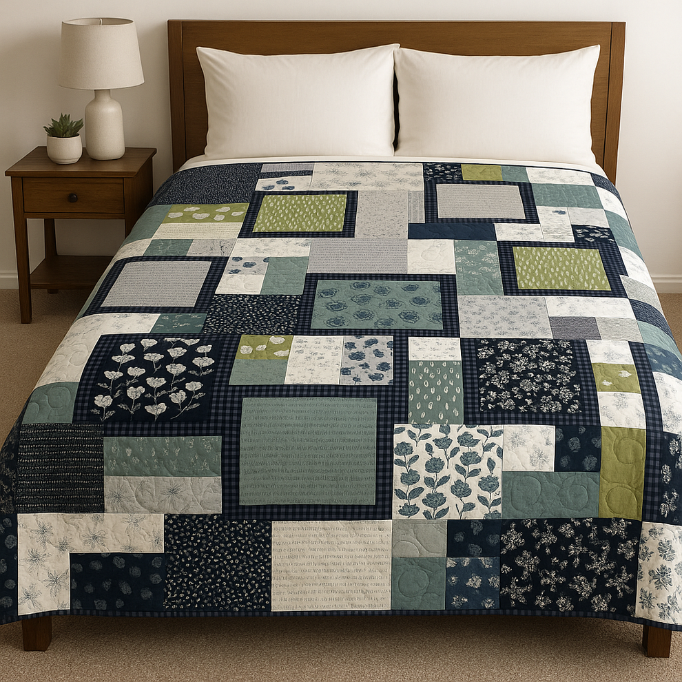 GROVELEN™ FLOATING WINDOWS QUILT PATTERN – Grovelen